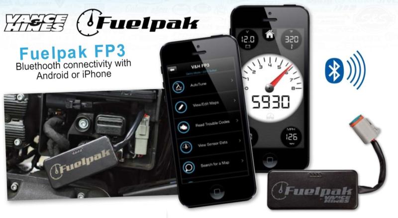 V&H : Boitier de controle de l'injection Fuelpak FP3 Harley Softail ...