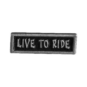 Pin's biker Live To Ride (pins)